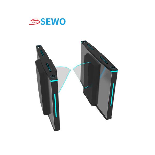Quality SUS304 Stainless Steel Flap Turnstile Gate Access Control System for sale