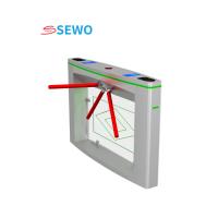 Quality Ticket Checking RFID Tripod Turnstile , Scenic Spot Tripod Gate Barrier for sale
