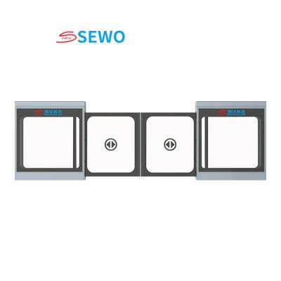 Cina Turnioli di sicurezza in vetro interno/esterno Piattaforma di gestione del controllo dell'accesso Porte a schermo in vendita