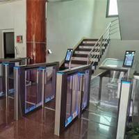 China SEWO Automatic Speed Gate Turnstile Biometric Access Control 24V DC Motor 600-900mm for sale