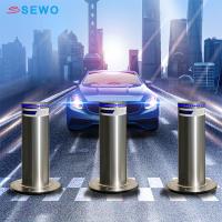 China SEWO-LZ01X Automatic Electric Bollard - 219mm Diameter Hydraulic Security System with K6 Impact Rating and IP68 Protection for sale