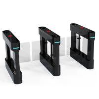 China Automatic Face Recognition System QR Code Reader Swing Gate Turnstile Access Control for sale