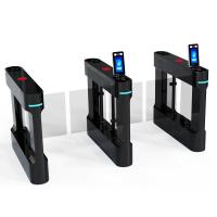 China Automatic Face Recognition System QR Code Reader Swing Gate Turnstile Access Control for sale