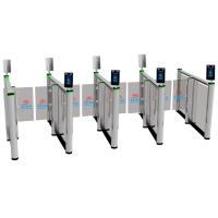 China High Speed Face Recognition Turnstile Gate 600-900mm RFID Access Control for sale