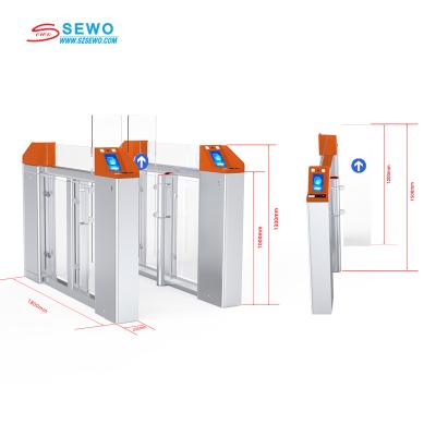 中国 バイオメトリックアクセス制御の高速ゲートターンスタイル 45人/分 販売のため