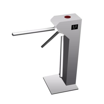 China 304 Stainless Steel Tripod Turnstile Gate with QR Code Scanner for sale