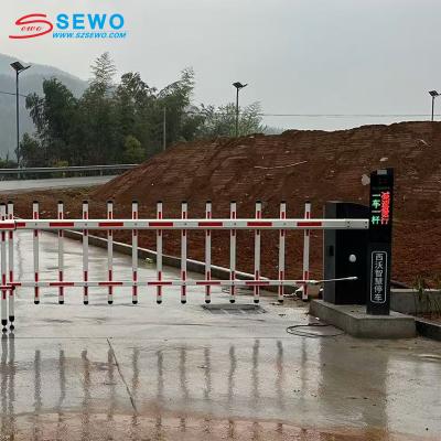 China Electric Boom Barrier With Access Control Car Parking Lot Barrier Gate for sale