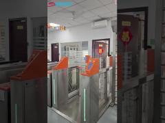 High End di sicurezza pedonale porta di velocità giradischi con lettore di schede RFID IC