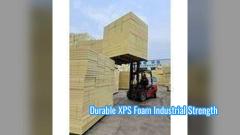 Durable Yellow XPS Foam Panels for Industrial Construction