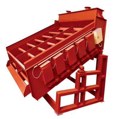 China Tamiz vibratorio linear de alta frecuencia de la explotación minera 950rpm para la reducción en venta