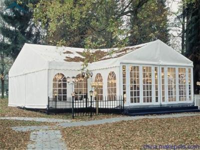Cina Bianco di campeggio su misura della tenda di tela, tenda del partito della tenda foranea con il doppio PVC in vendita