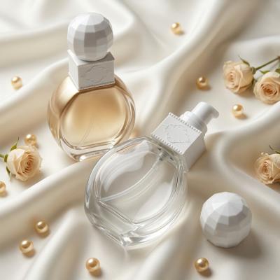 China Anding Low Moq Custom Skincare Makeup Lotion Pump Bottle 50ml Luxury Empty Glass Foundation Lotion Bottle for sale