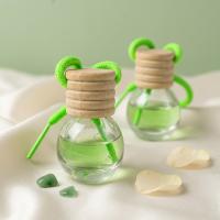 China Anding 4ml Hanging Diffuser Bottle Automatic Diffuser Refill Mini Empty Glass Luxury Car Perfume Hanging Diffuser Bottle for sale