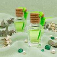 China Anding Stock Mini 10ml Car Diffuser Bottle Refill Luxury Empty Glass Hanging Car Perfume Diffuser Bottle for sale