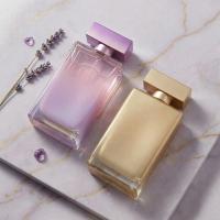 China Anding Bulk Custom Color High Quality 100ml Rectangle Luxury Empty Glass Perfume Spray Bottle for sale