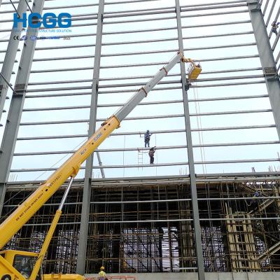 China Prefabricated Assembly Steel Structure Warehouse Shed Strong Disaster Resistance for sale