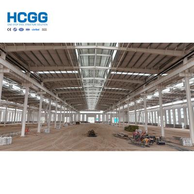 China Column Free H Section Beam Aircraft Hangar Steel Buildings Quick Installation for sale