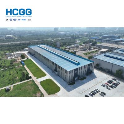 China Pre Engineered Modular Steel Warehouse Heavy duty Industrial Storage Building Construction Factory for sale
