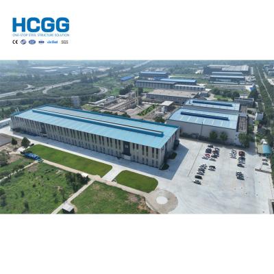 China Fire Resistant Prefabricated Steel Structure Steel H Section Portal Frame Metal Building for sale