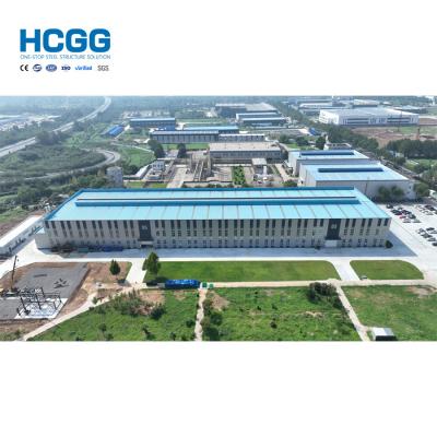 China Hot Dip Galvanized Prefabricated Heavy Steel Construction Building Easy Maintenance for sale