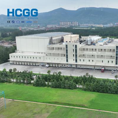 China OEM Steel Prefabricated Buildings Corrosion Resistance Prefab Metal Warehouse Building for sale