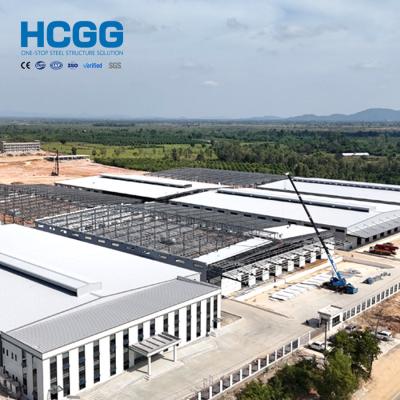 China Easy Maintenance Steel Structure Workshop Prefabricated Steel Building Eco Friendly for sale