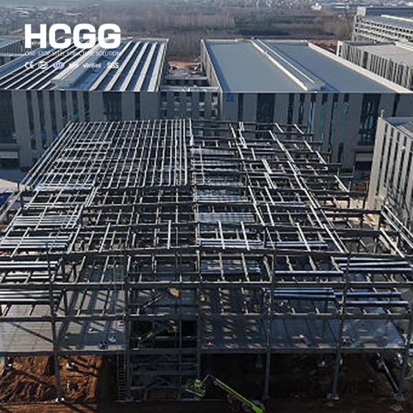 Quality High Strength Steel Structure Workshop Building Rapid Erection Column Free for sale