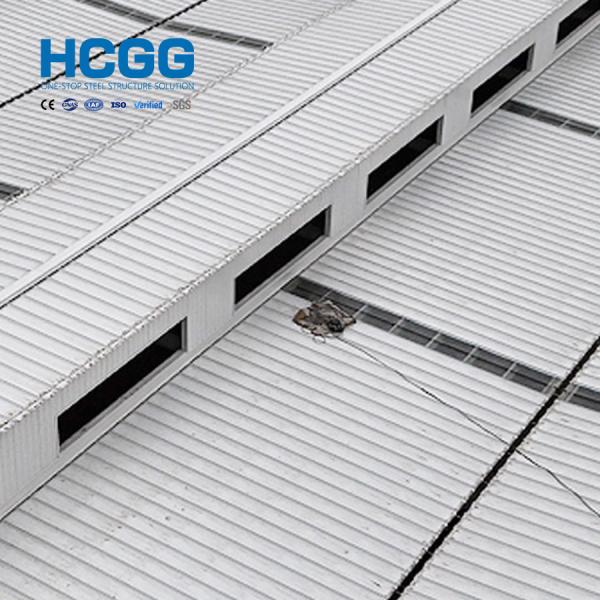 Quality Customized Large Span Prefabricated Steel Structure Workshop CE ISO SGS for sale