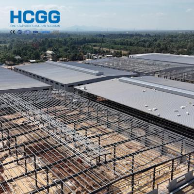 China Welded H Section Prefabricated Steel Structure Building Modular Design Custom Color for sale