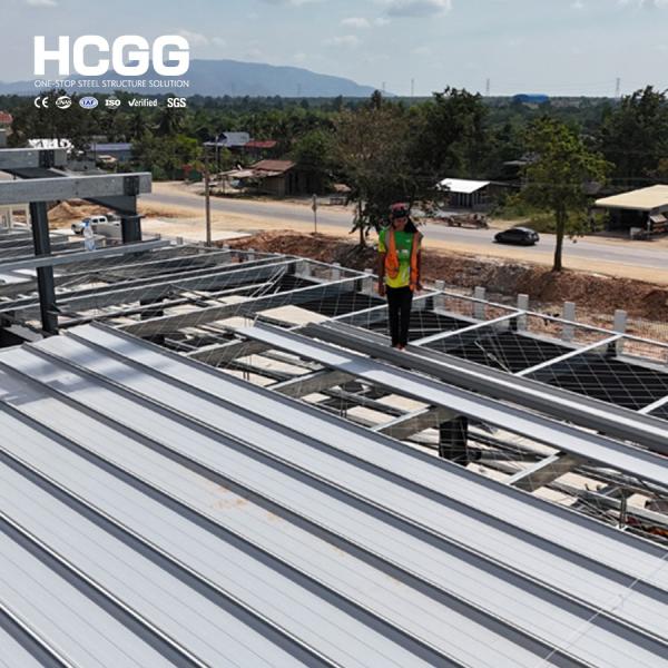 Quality Fire Proof Industrial Steel Structure Building Pre Engineered Metal Workshop for sale