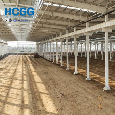 China Q235 Q355 Industrial Steel Structure Building with Corrugated Color Steel Sheet for sale
