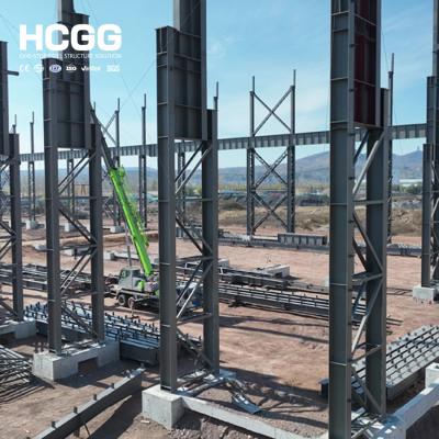 China Earthquake Resistant Large Span Steel Structure Workshop Rapid Construction Industrial for sale