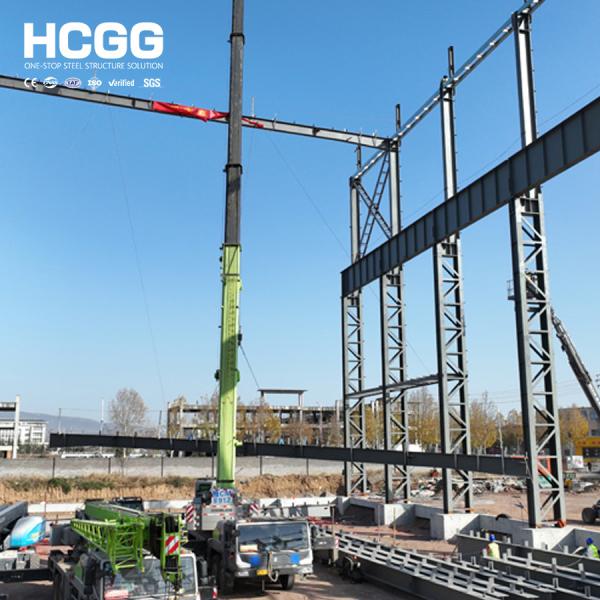 Quality Quake Resistant Steel Structure Workshop for Logistics Warehousing And Light for sale