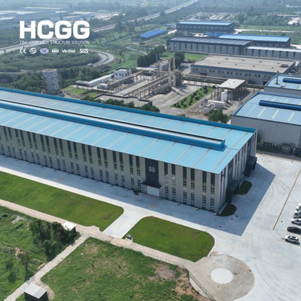 Quality Q355B Steel Structure Warehouse Modular Design Wide Span Prefabricated Building OEM for sale