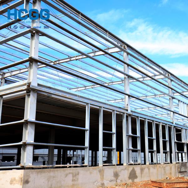Quality Fast Construction Warehouse Steel Buildings Lightweight Steel Frame Multi Storey Buildings for sale