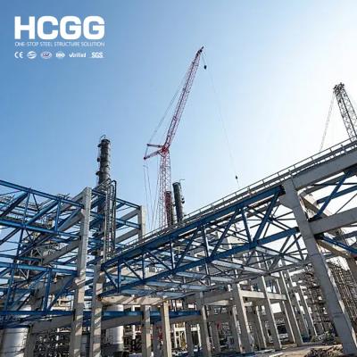 China Large Space Prefabrication Heavy Duty Steel Structure Workshop CE ISO Certified for sale