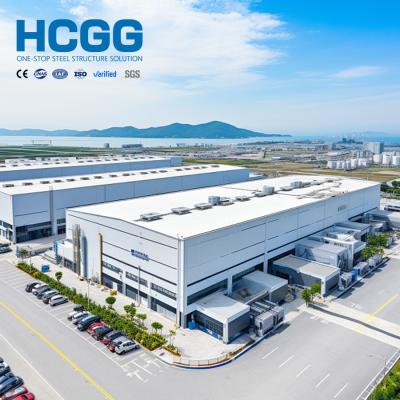 China Prefab Multi Story Steel Frame Buildings Wind Resistant Weatherproof ISO Standard for sale
