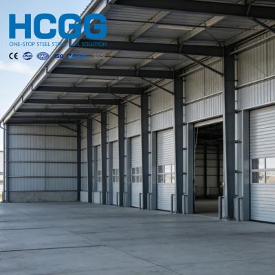China Durable Steel Structure Warehouse with Prefabricated Components Ensuring Construction and Optimal Industrial Storage Space Management for sale