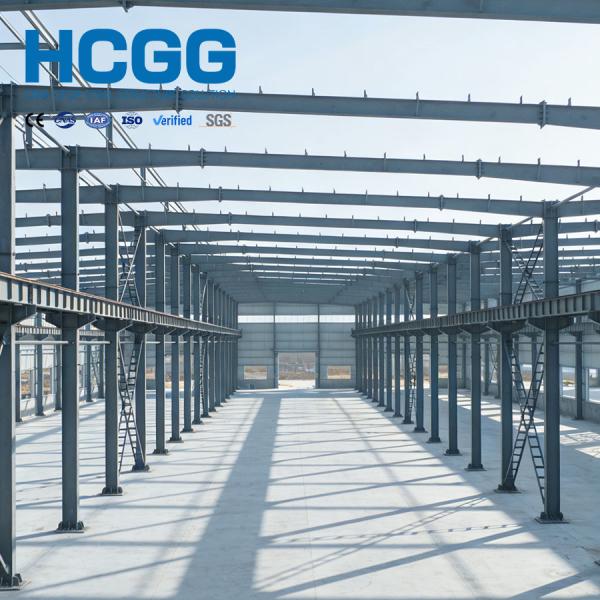 Quality Assemblable Steel Structure Factory Steel Frame Industrial Building Customized for sale