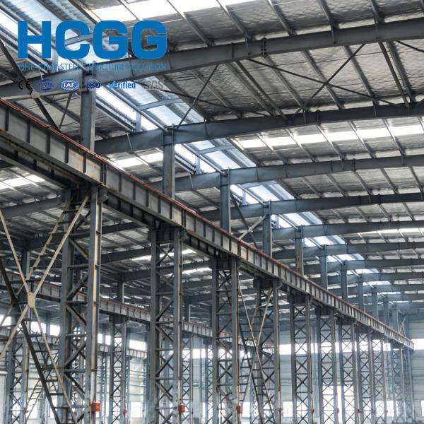 Quality Assemblable Steel Structure Factory Steel Frame Industrial Building Customized for sale