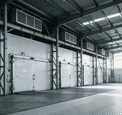 China Prefab Steel Structure Cold Storage Logistics Warehouse H Beam Large Span Freezer Room Thermal Insulation Quick Construction for sale