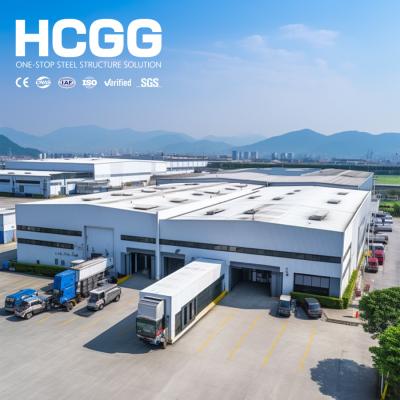 China Low Cost Fast Build Modular Metal Warehouse Building For Factory Workshop Cargo Storage for sale