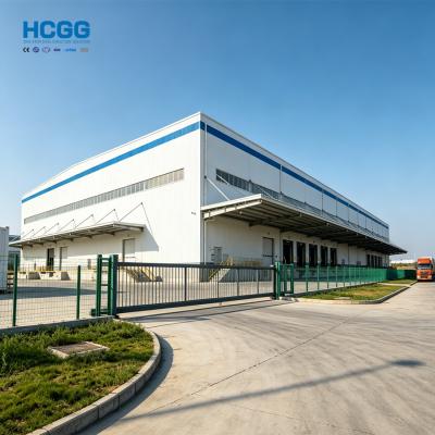 China Prefabricated Steel Structure Warehouse | Custom PEB Metal Building For Industrial & Commercial Use for sale