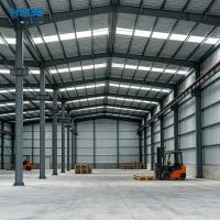 China Flexible Steel Structure Warehouse Designed to Accommodate Different Storage Requirements and Operational Workflows for sale