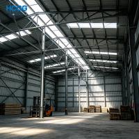China Steel Structure Warehouse engineered for quick installation low maintenance cost optimized for maximum usable interior space for sale