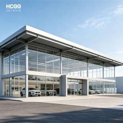 China Customized Steel Structure Car Showroom Building for Modern Automotive Display for sale