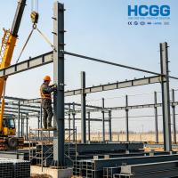 China Heavy Steel Structure fabricated to meet strict engineering specifications ensuring consistent and structural performance for sale