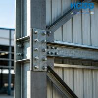 China Custom Steel Structure Workshop Engineering Services for Industrial Facility Construction and Long Lasting Performance for sale