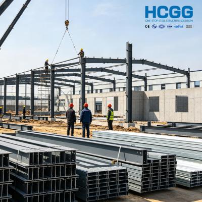 China Industrial Steel Structure Offering Strong Stable and Flexible Buildings for Manufacturing Plants and Production Workshops for sale