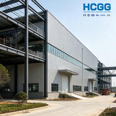 China Steel Structure providing steel framework systems designed for warehouses workshops and large scale storage facilities for sale
